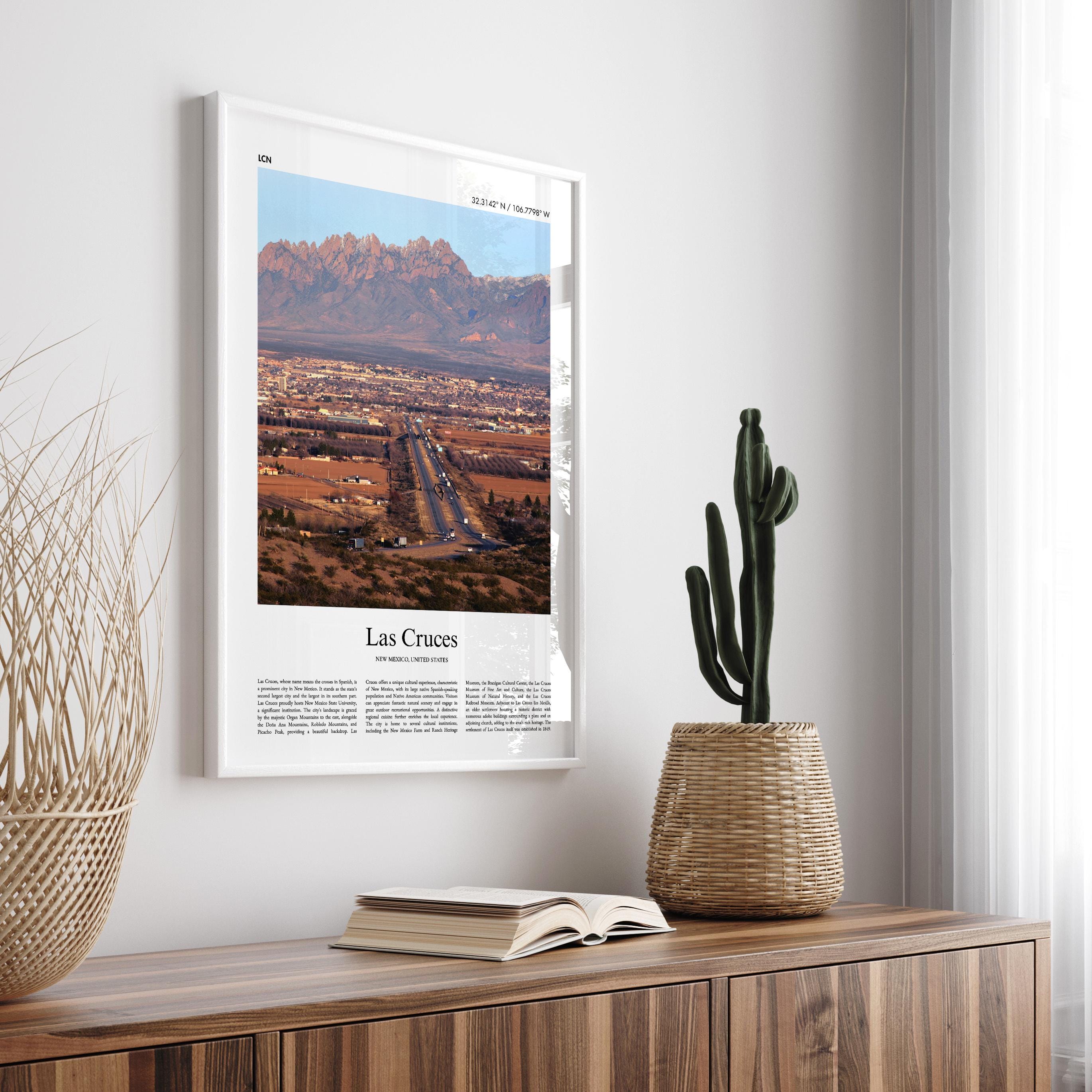 Las Cruces Color Print, Las Cruces Real Photo Poster, Las Cruces Travel ...