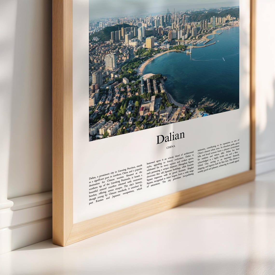 Dalian Color Print, Dalian Real Photo Poster, Dalian Travel Poster Gift ...