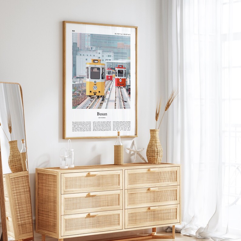 Busan Color Print, Busan Real Photo Poster, Busan Travel Poster Gift ...