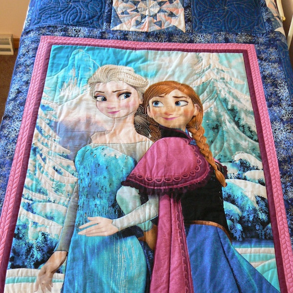 Frozen Quilt - Etsy