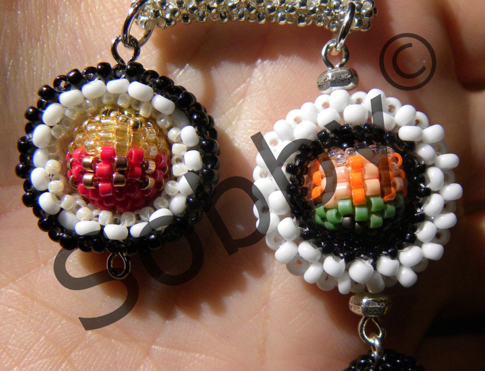 Beaded Sushi Maki PDF TUTORIAL - Etsy