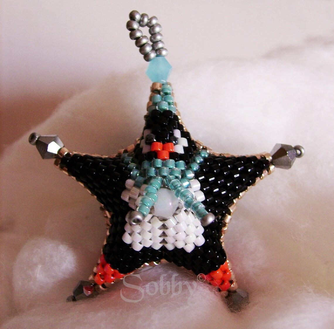 Penguin Star - Beaded Decoration PDF TUTORIAL - Etsy