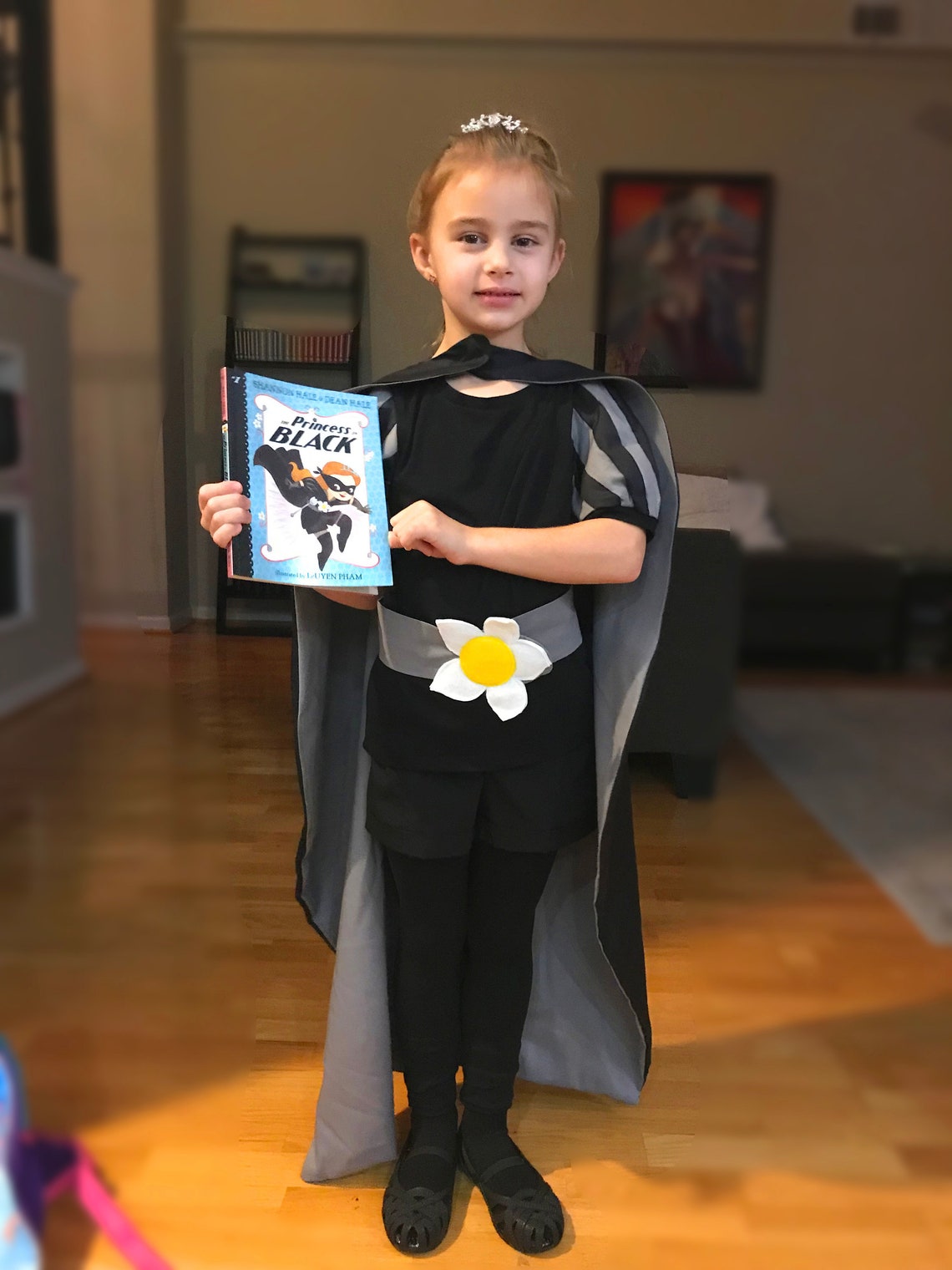 SEWING PATTERN. Princess in Black Magnolia Costume. Cape and Belt ...