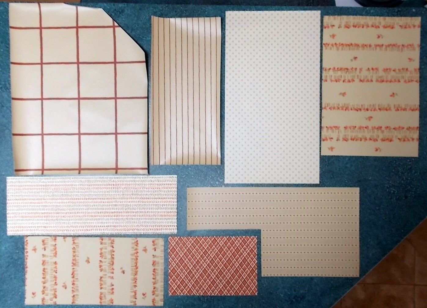 Vintage 1981 Wallpaper 8 Pages Creams/tans/browns/florals/doll Fairy ...