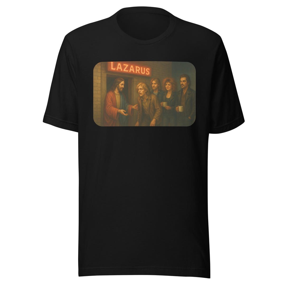 The Resurrection of Lazarus - Unisex T-shirt - Etsy