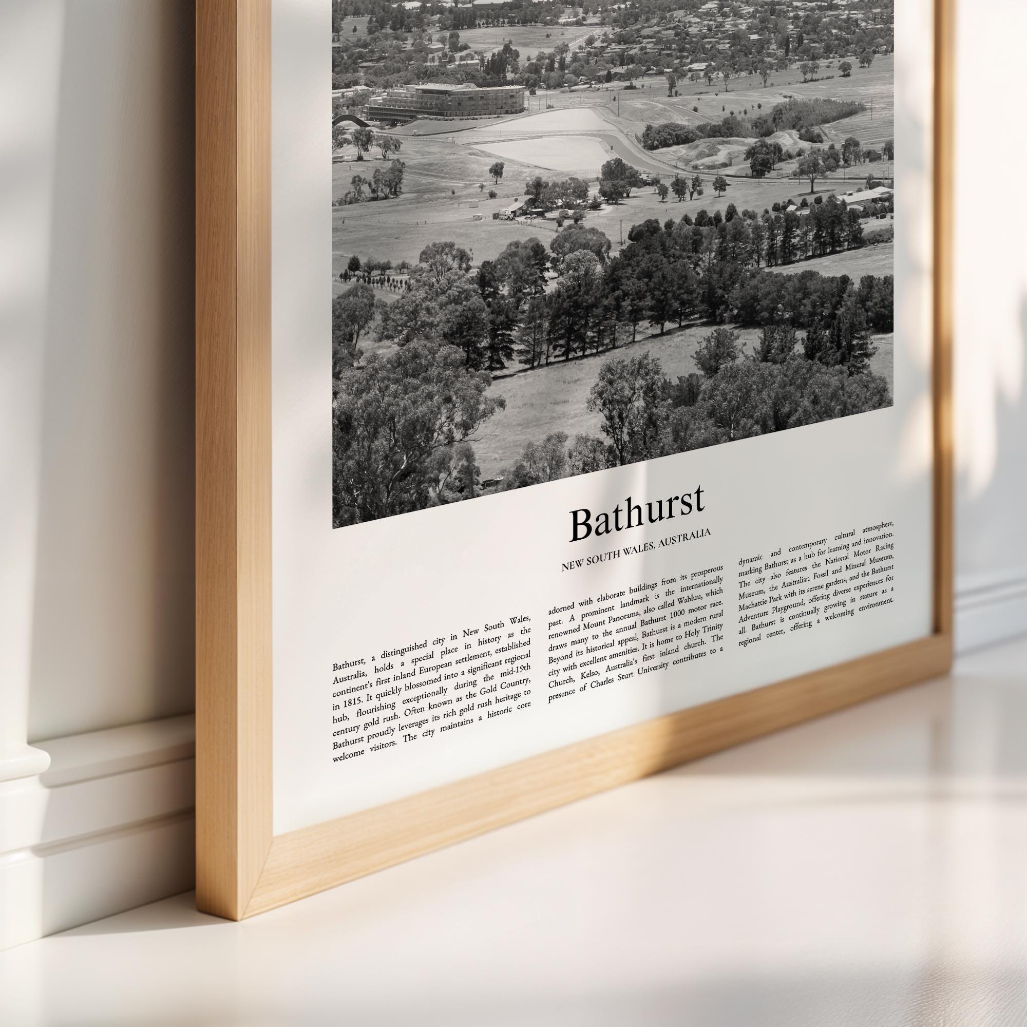 Bathurst Black and White Print, Bathurst Photo Poster, Bathurst Travel ...