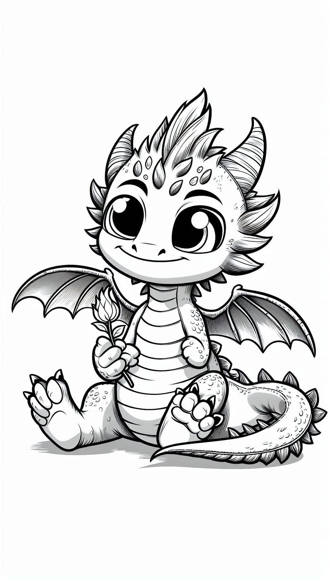 Dragon Activity Book Coloring Book for Toddlers Instant Download Pdf - Etsy