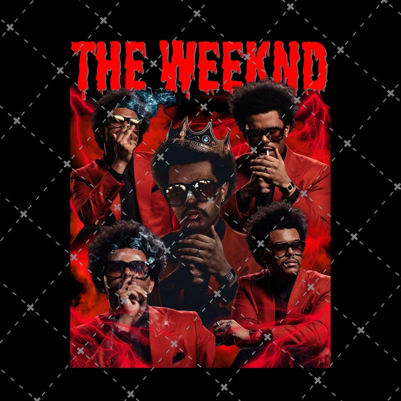 The Weeknd Svg - Etsy