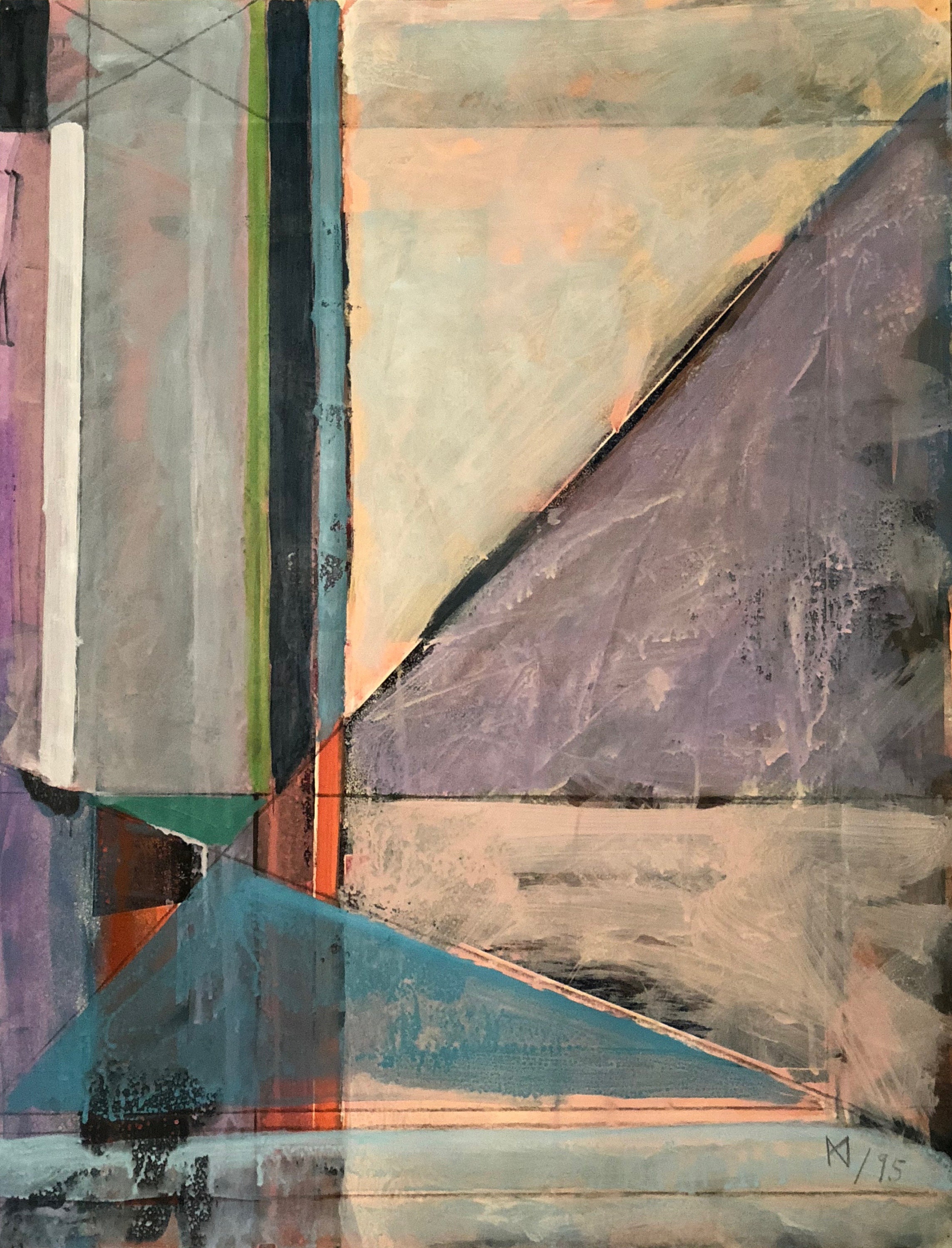 RESERVED FOR BARRY - Contemporary Abstract Acrylic Mixed Media Painting ...