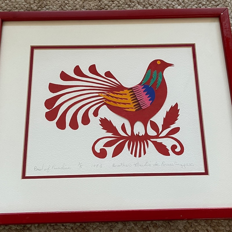 Bird of Paradise 80s Art - Etsy