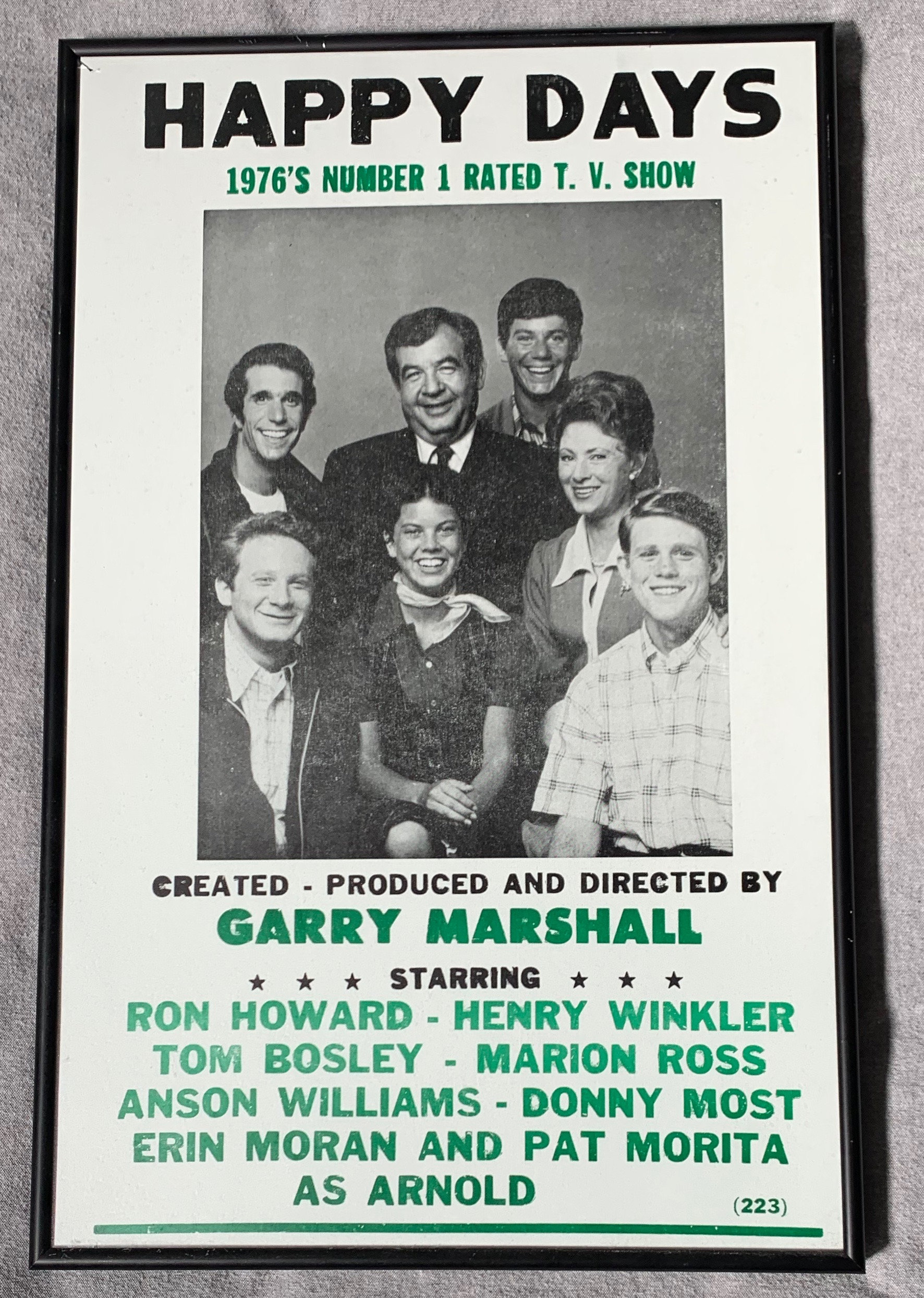 Happy Days Fonzie Poster