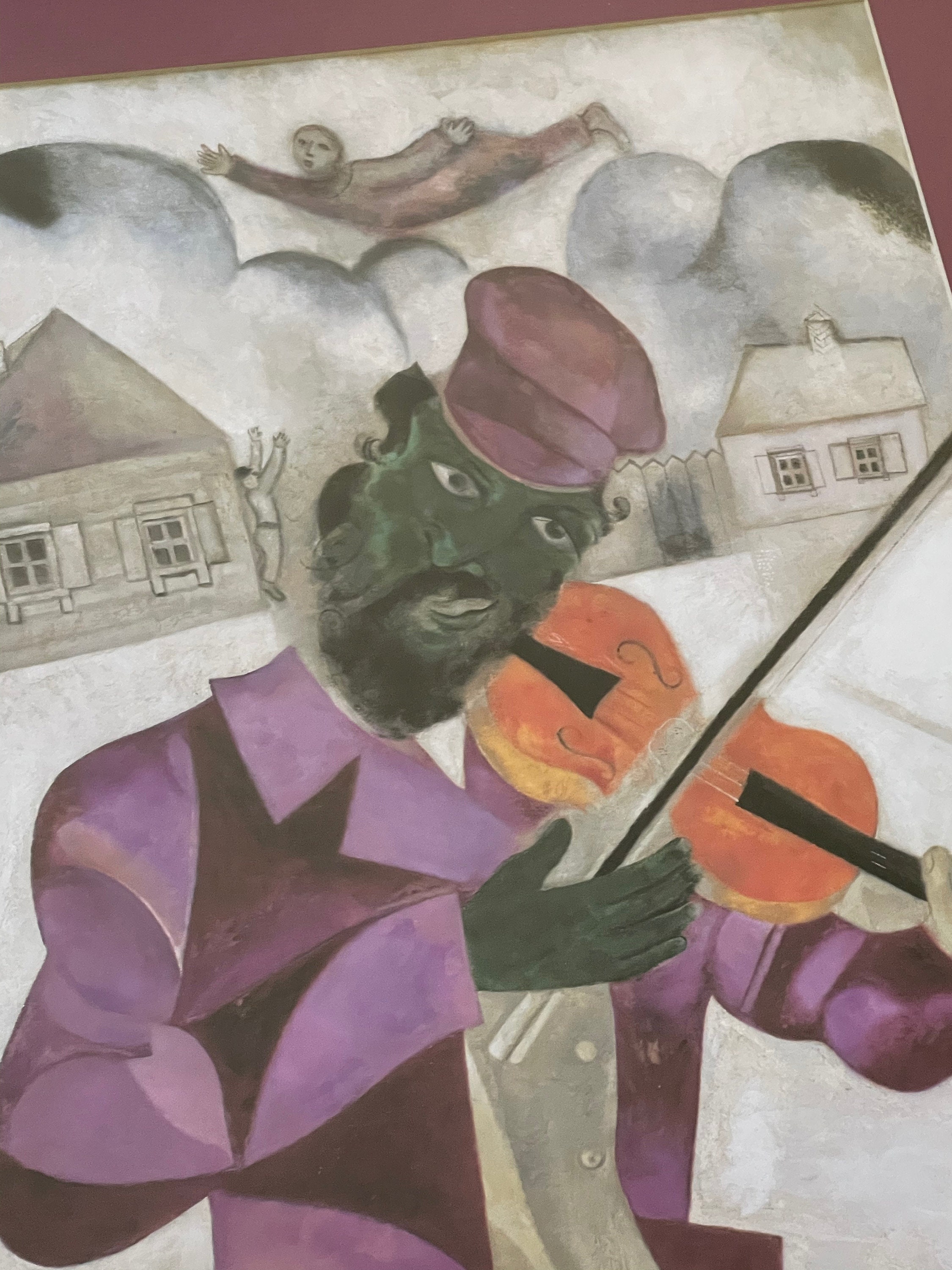 Marc Chagall Fiddler
