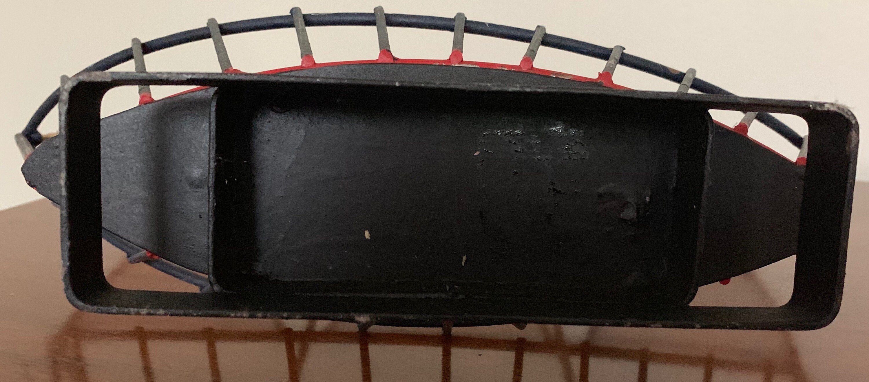 Vintage 50s Wire Mesh Iron Metal Clipper Ship Boat Mid Century Modern ...