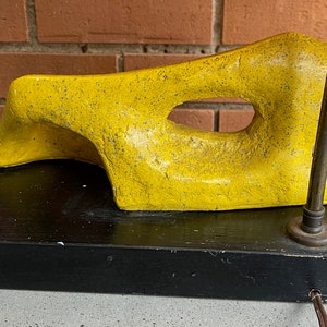 Rare Vintage 1950s Abstract Figural Lamp Fiberglass Shade MCM Henry ...