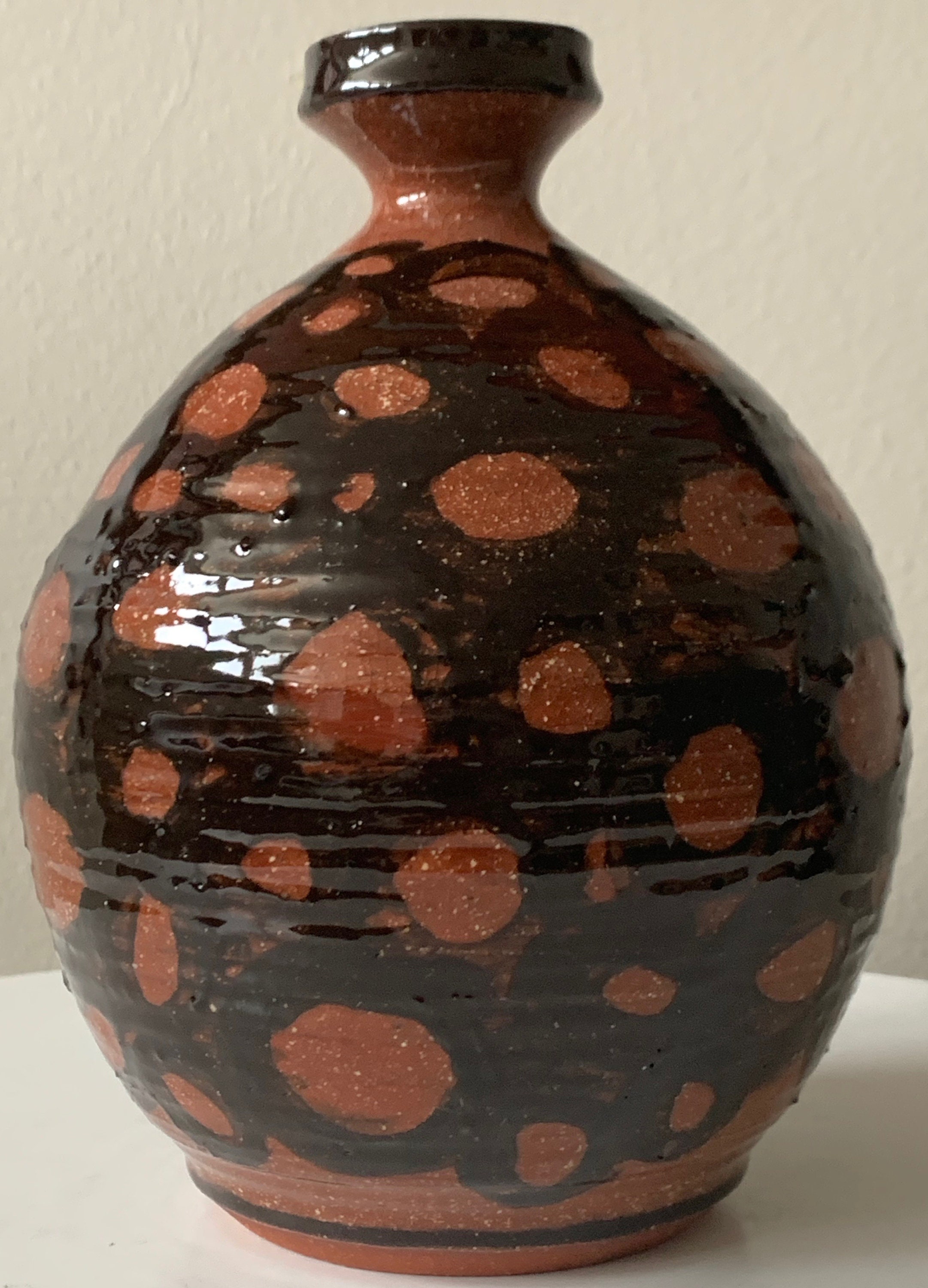 Vintage 70s Stoneware Ceramic Studio Pottery Vase Deyoe Frith Mid ...