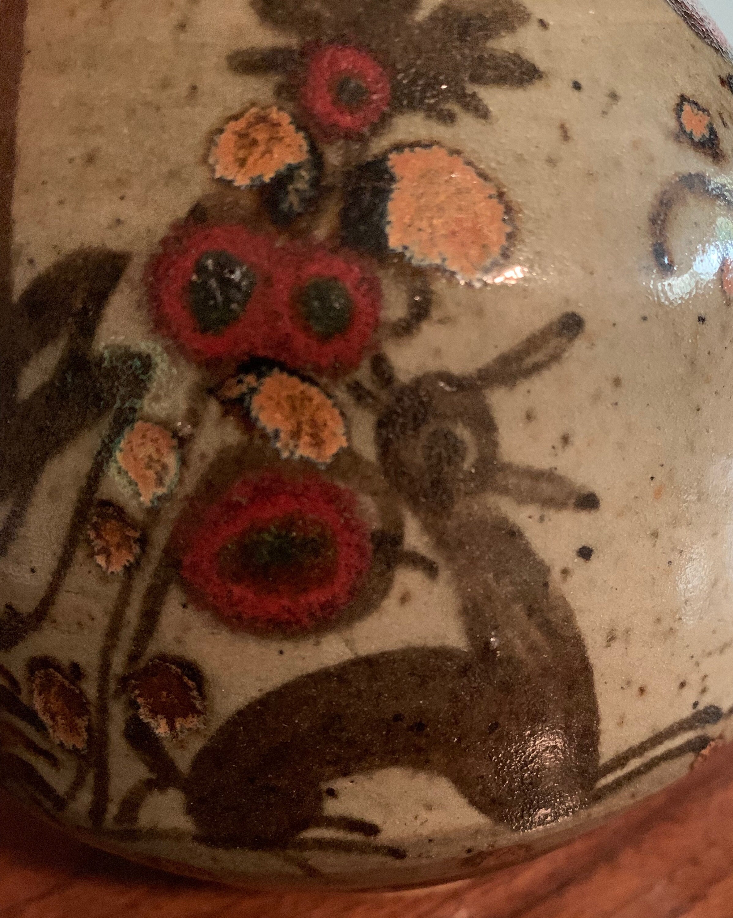 Nice Vintage 60s 70s Decorative Ceramic Pottery Pitcher Mexico Stylized ...