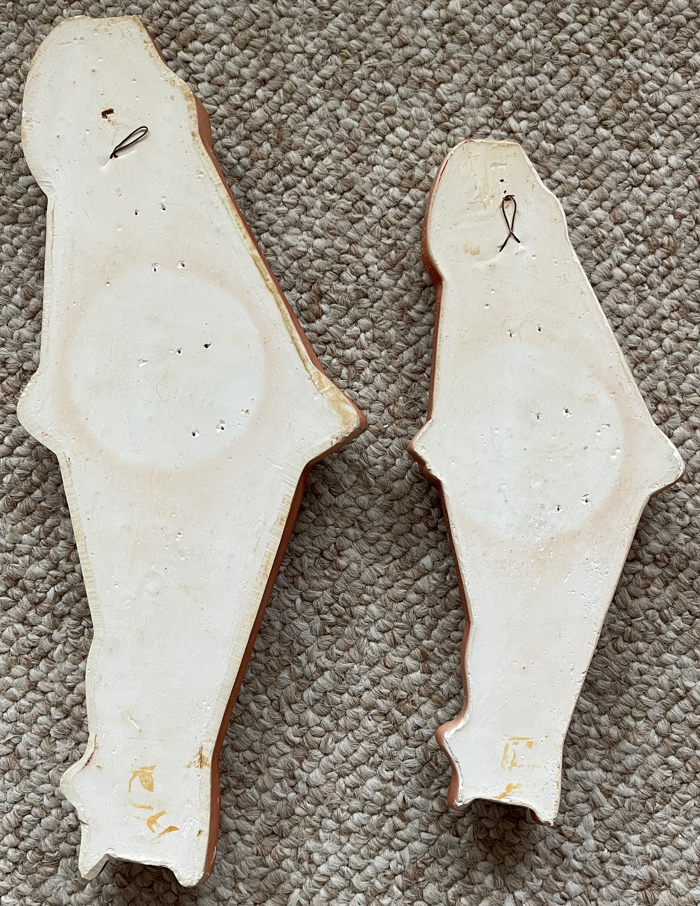 Vintage 1960s Miller Studios Ballerina Ballet Chalkware Wall Hangings ...
