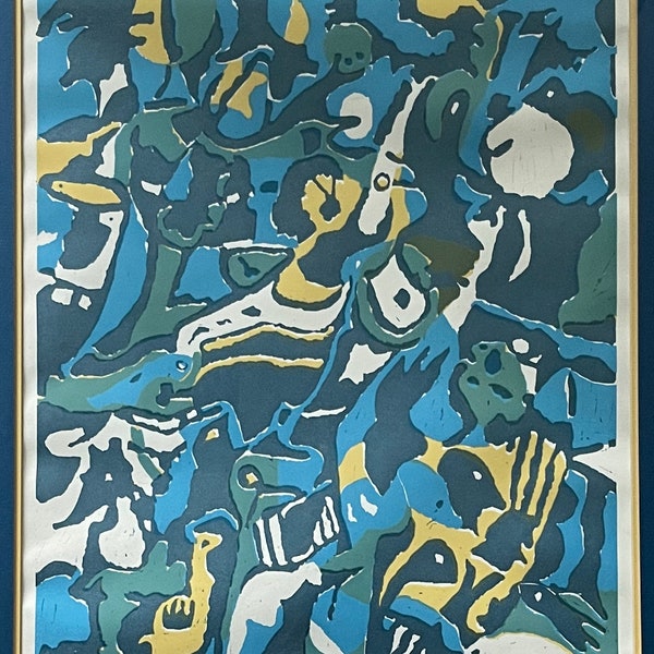 Serigraph Print - Etsy