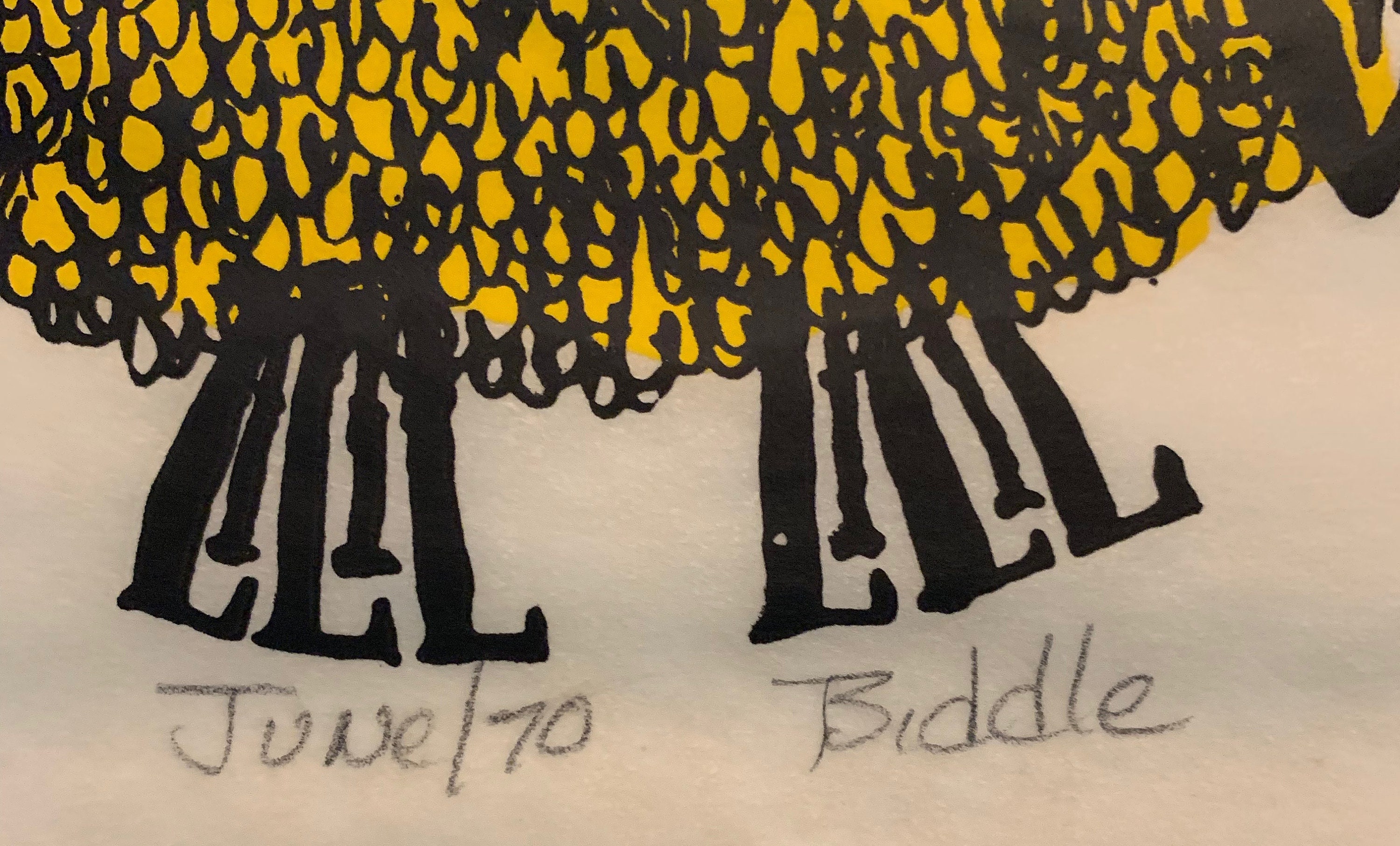 RESERVED FOR RICHARD Vintage 70s Owl Bird Woodblock Illustration Print ...