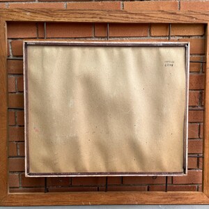Vintage 1950s Mirrored Wood Metal Shadow Box Atomic Era Mid Century ...
