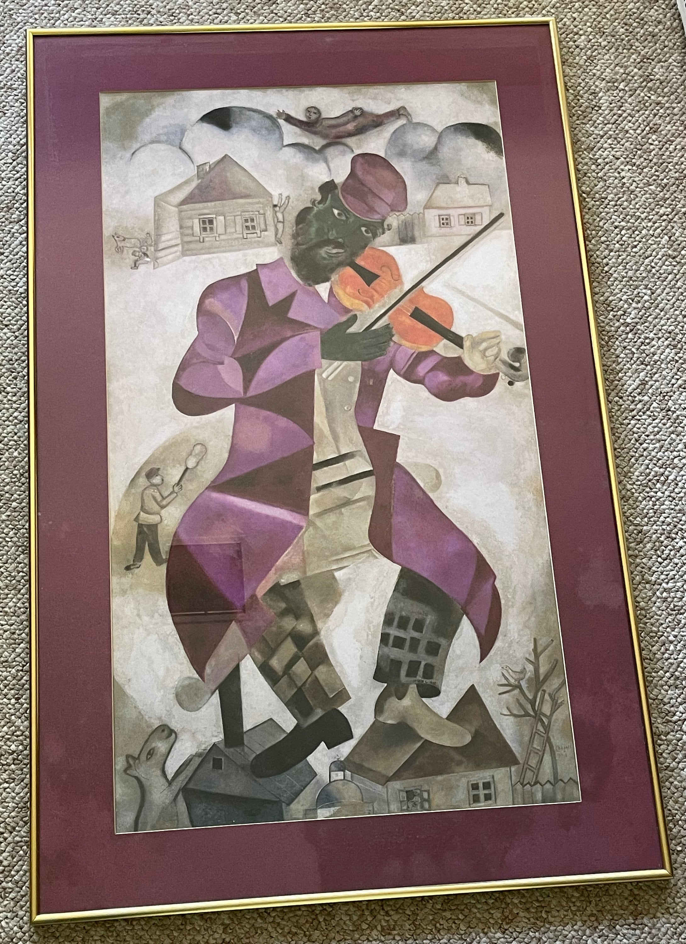 Marc Chagall The Fiddler