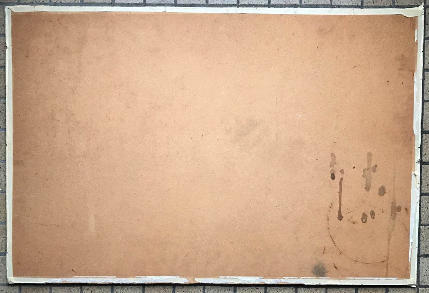 Vintage 60s Abstract Geometric Cubist Cityscape Decoupage Signed Mid ...