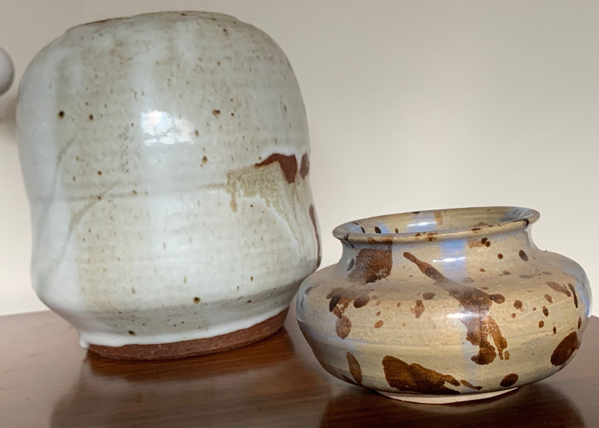 Vintage Contemporary Studio Pottery Ceramic Stoneware Vases Hand ...