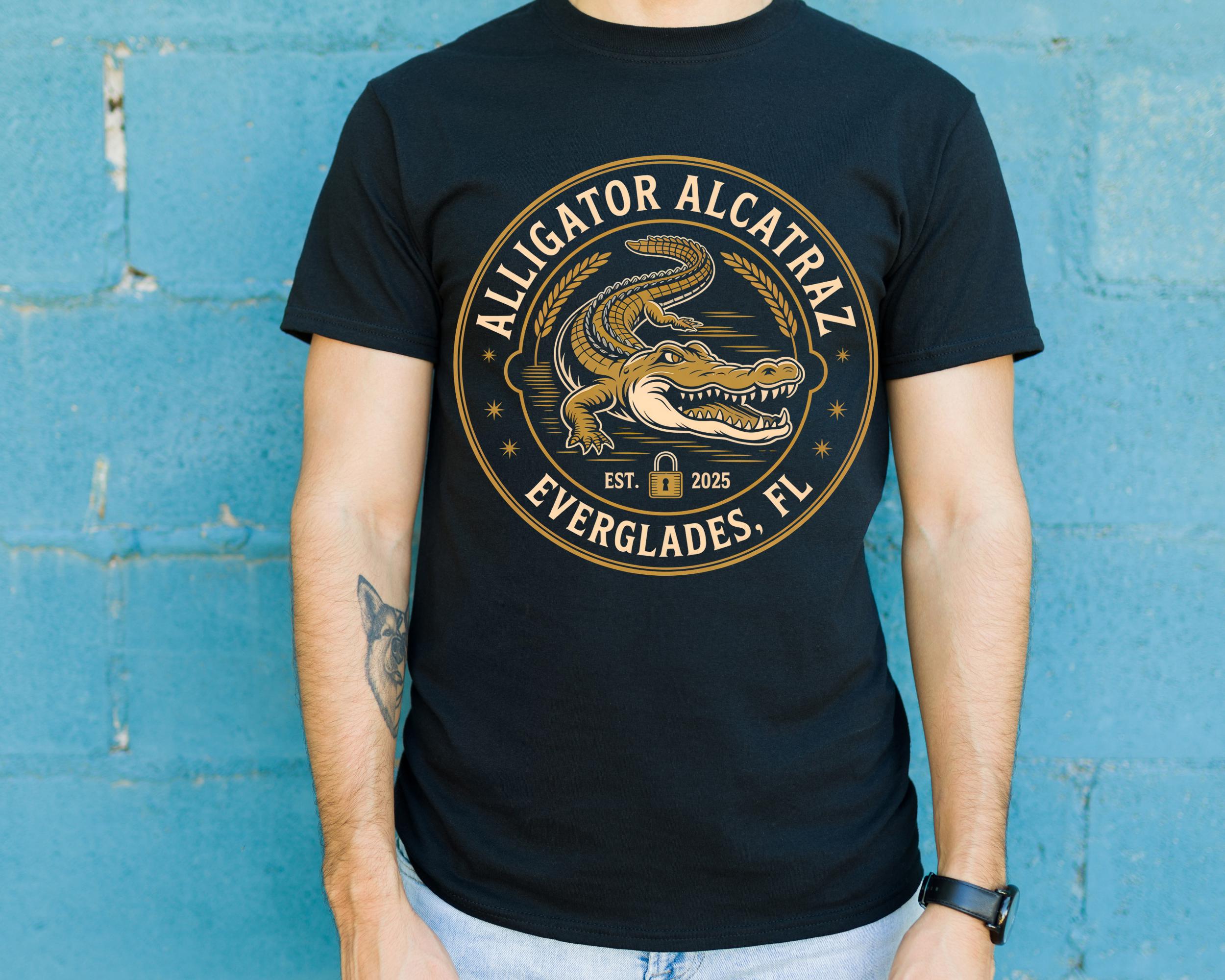 Alligator Alcatraz PNG, Funny Meme Florida Everglades Png, Funny ...
