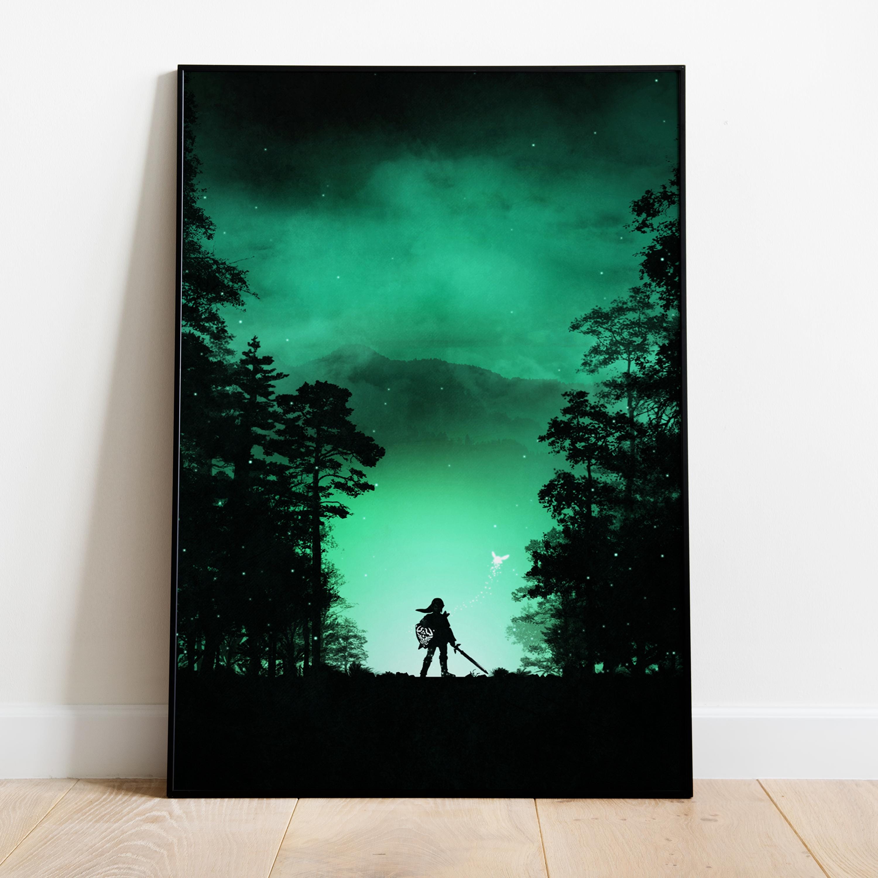 The Legend of Zelda Poster | Hyrule Wall Art | Matte Paper Print ...