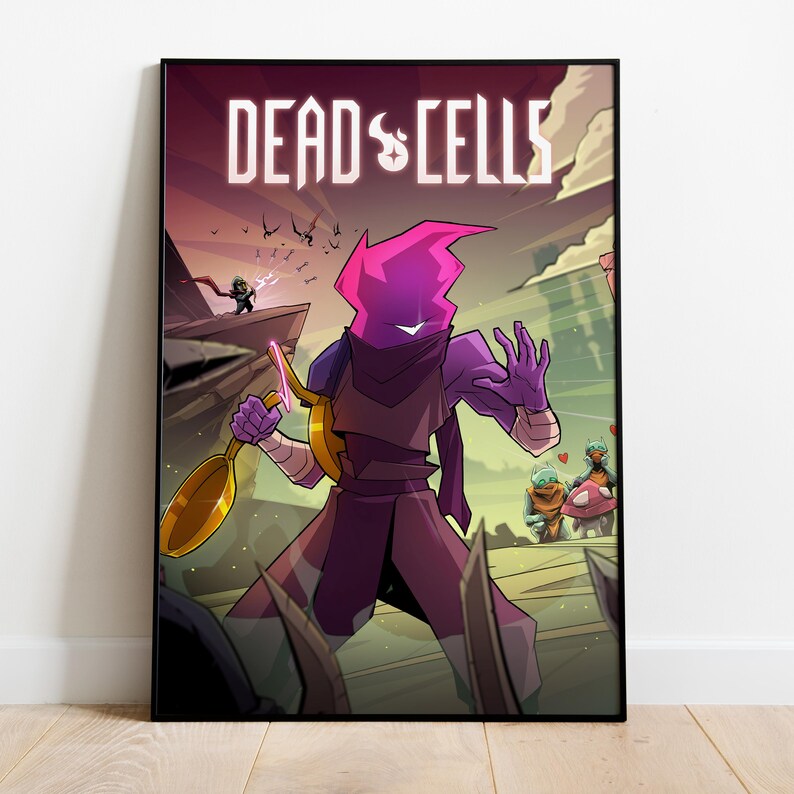 Dead Cells Poster | the Beheaded Wall Art | Matte Paper Print | Video ...
