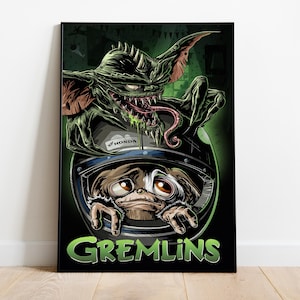 Gremlins Poster | High Quality Ready to Print | Matte Paper Print ...