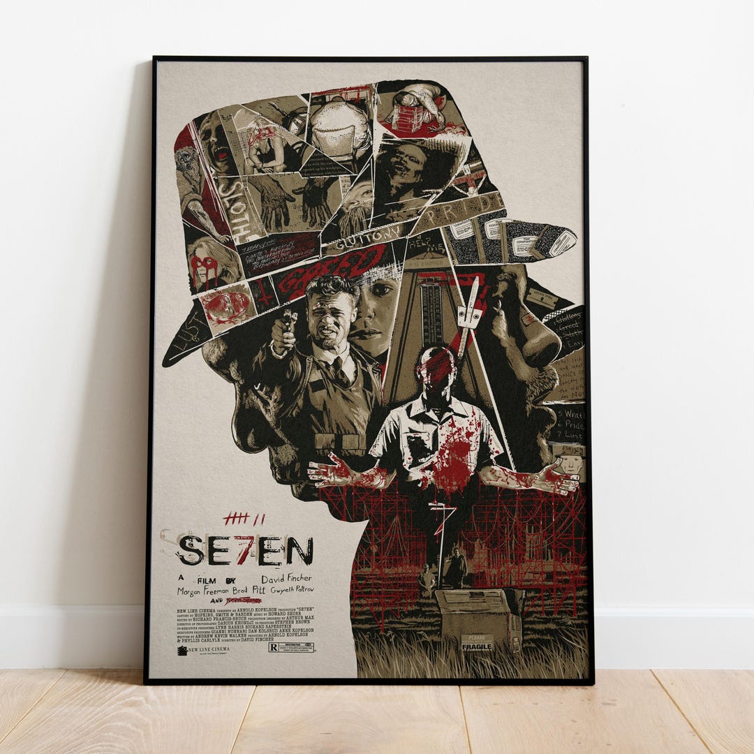 Se7en Poster | High Quality Ready to Print | Matte Paper Print | Movie ...