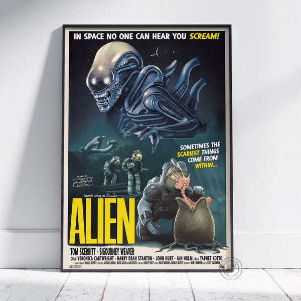 Alien Movie Poster - Etsy