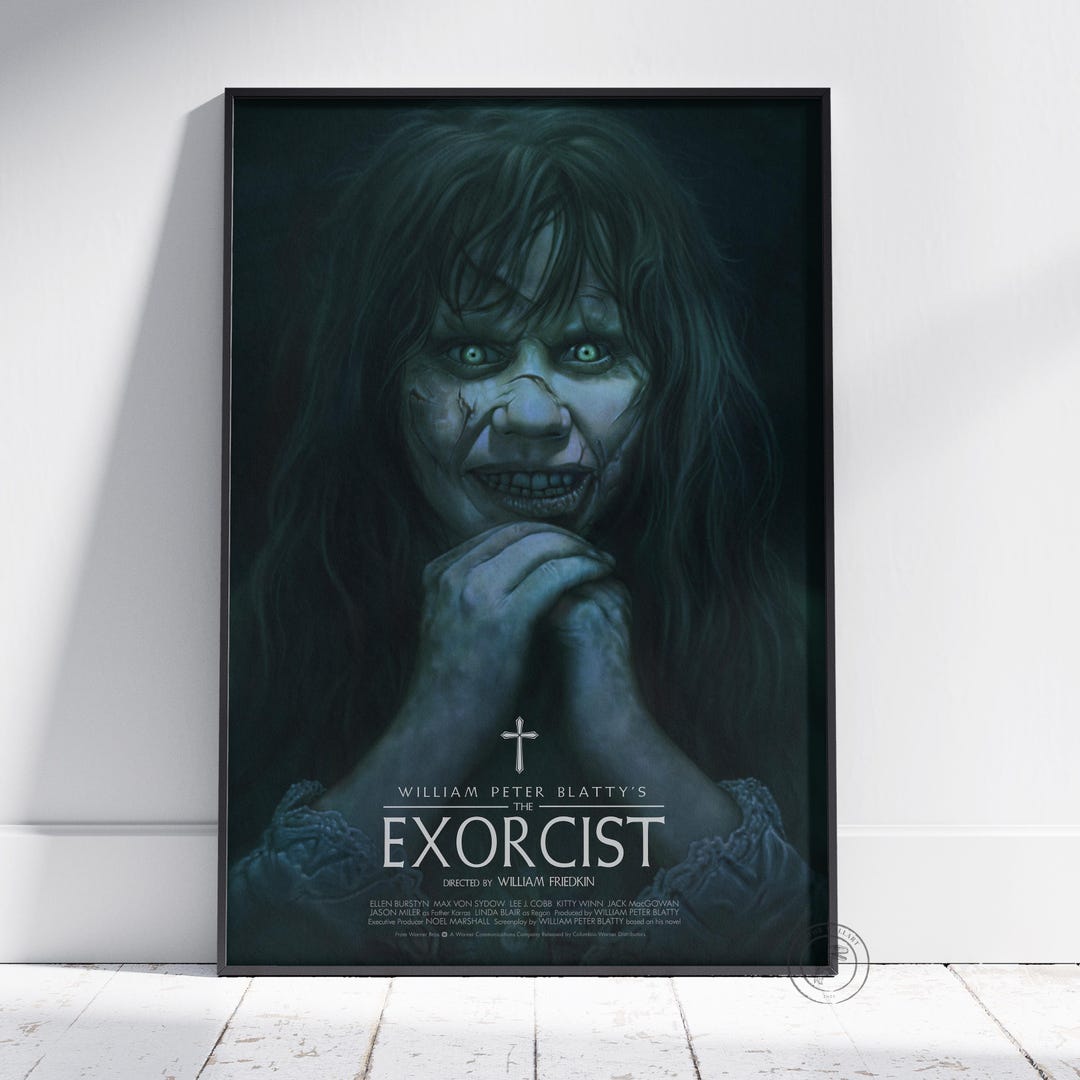 The Exorcist Movie Poster : Horror Movie Art Print - Etsy UK