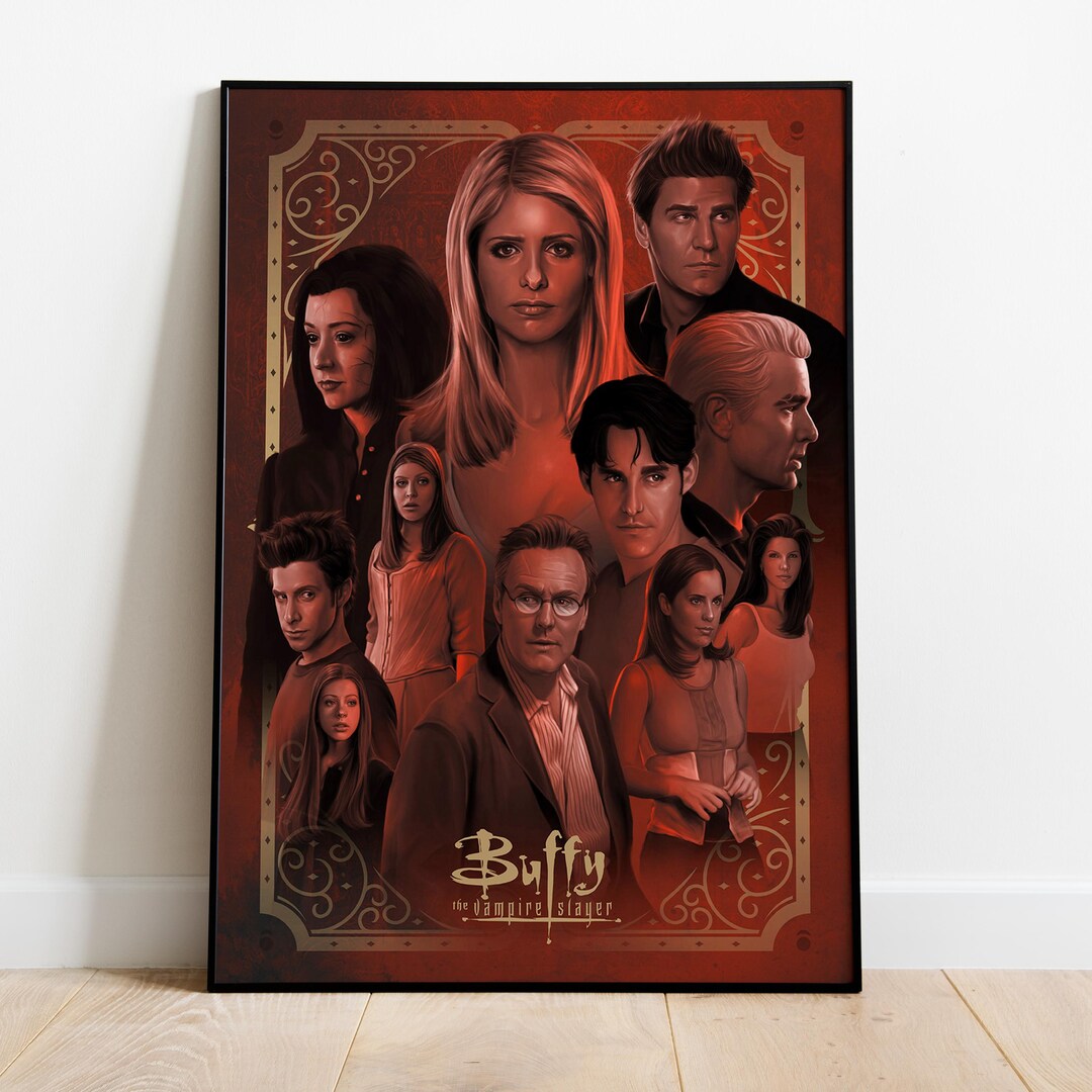 Buffy the Vampire Slayer Poster | High Quality Ready to Print | Matte ...