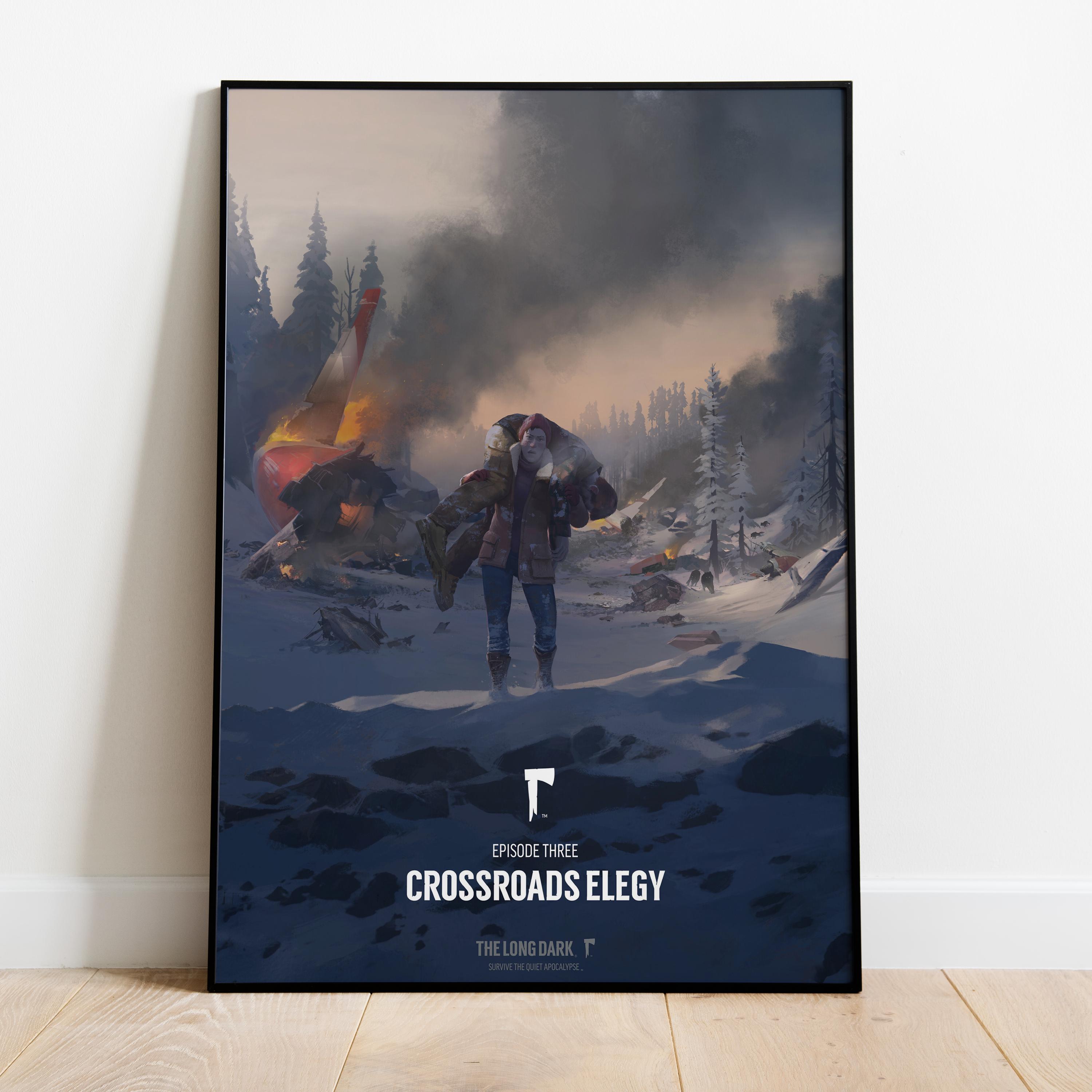 The Long Dark Poster | Survival Game Wall Art | Rolled Canvas Print ...