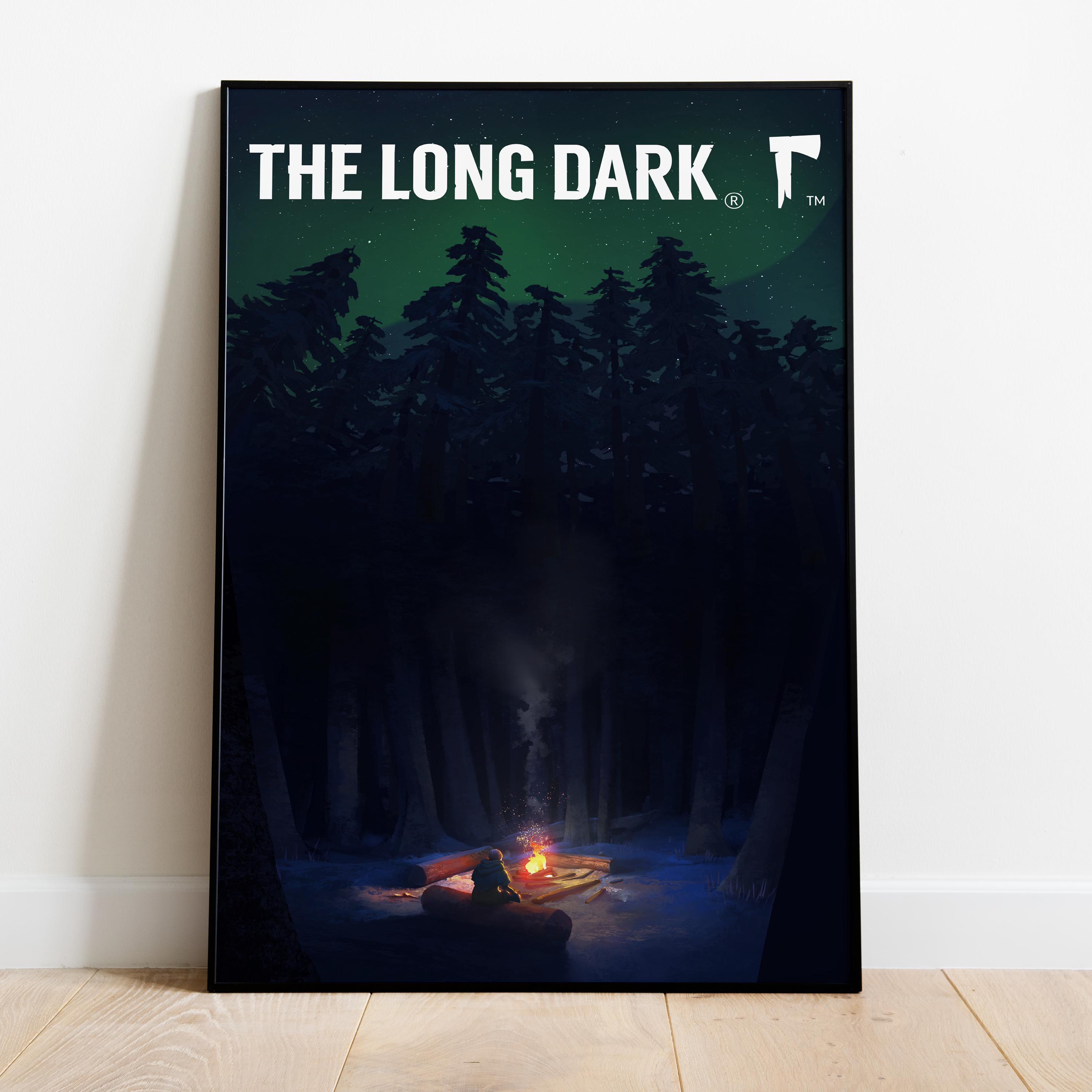 The Long Dark Poster | Survival Game Wall Art | Rolled Canvas Print ...