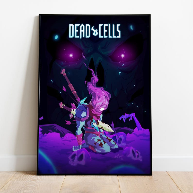 Dead Cells Poster | the Beheaded Wall Art | Matte Paper Print | Video ...