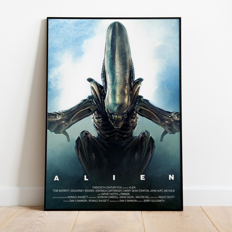 Alien Poster | High Quality Ready to Print | Matte Paper Print | Movie ...