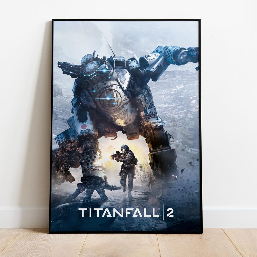 Titanfall Poster | Jack Cooper Wall Art | Matte Paper Print | Video ...