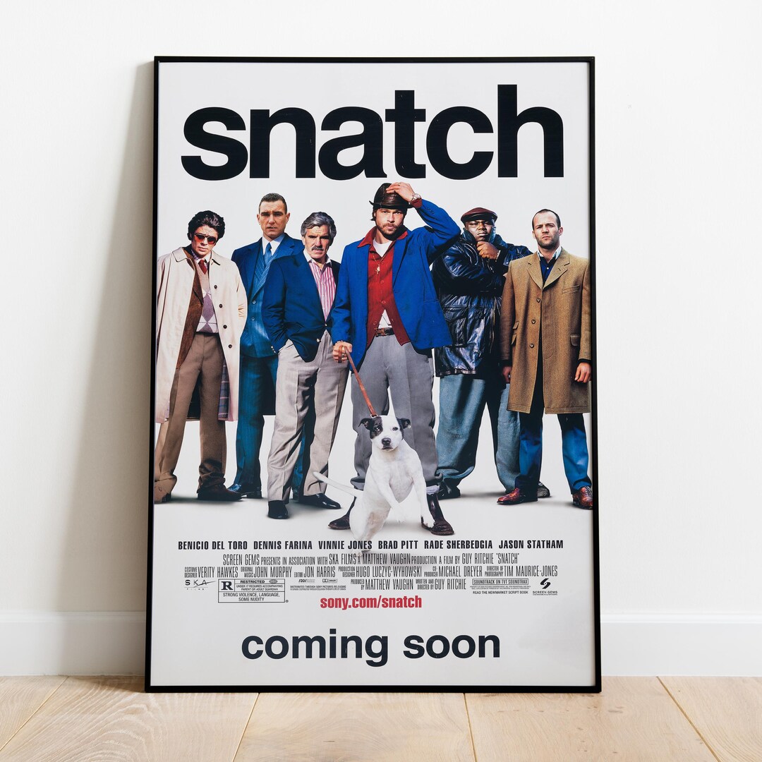 Snatch Poster | High Quality Ready to Print | Matte Paper Print | Movie ...