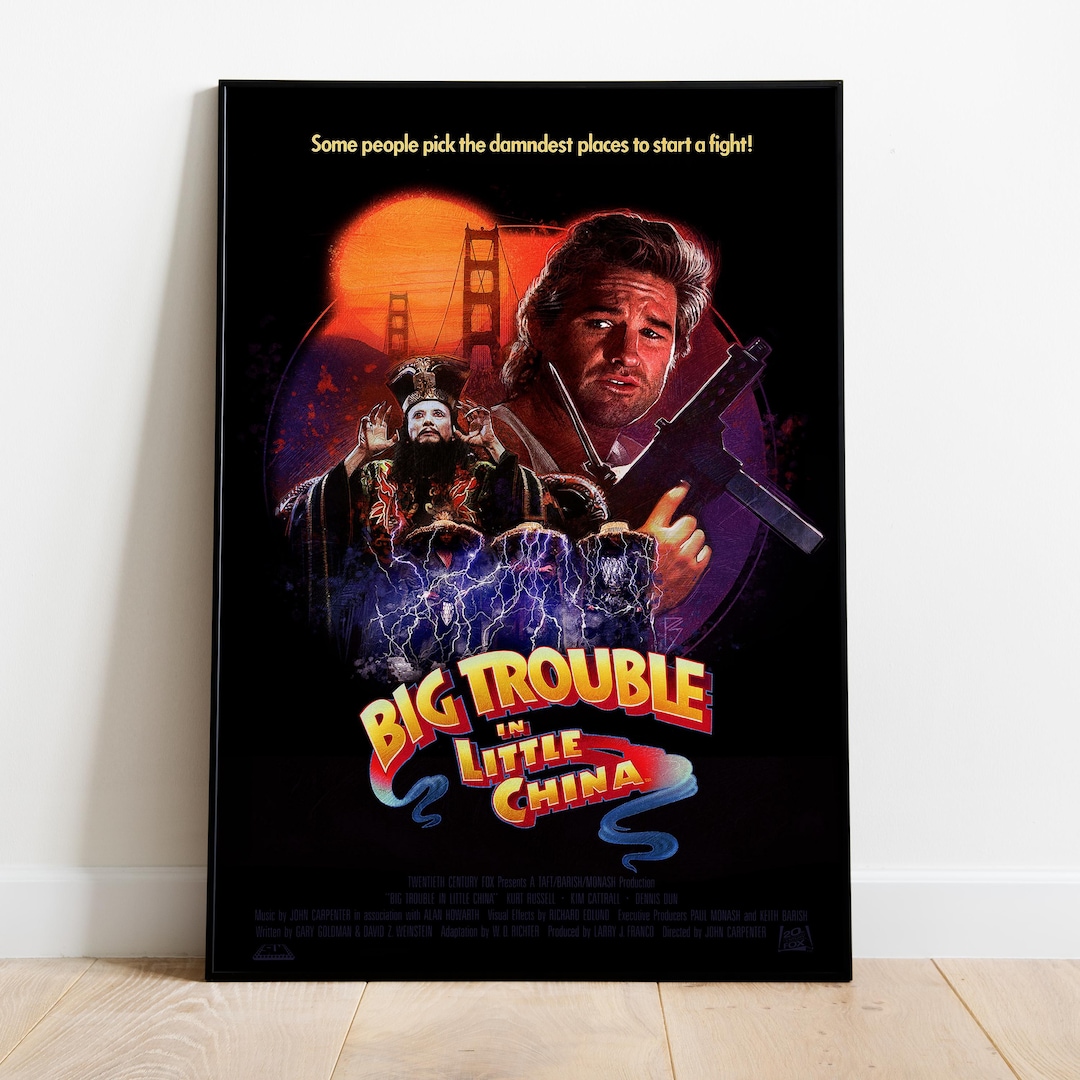 Big Trouble in Little China Poster | High Quality Ready to Print ...