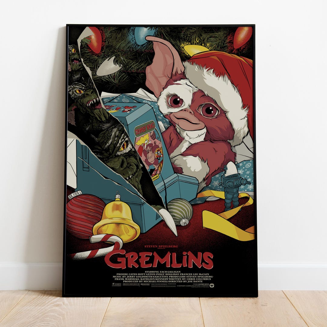 Gremlins Poster | High Quality Ready to Print | Matte Paper Print ...