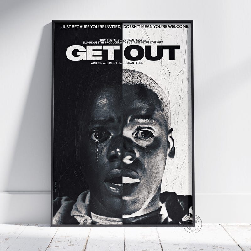 Get Out Movie Poster - Etsy