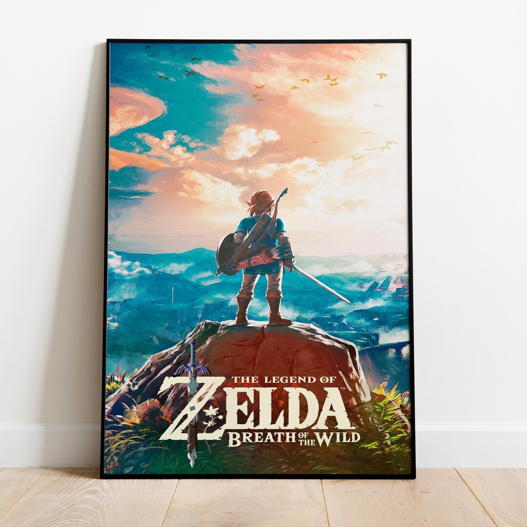 The Legend of Zelda Poster | Hyrule Wall Art | Matte Paper Print ...