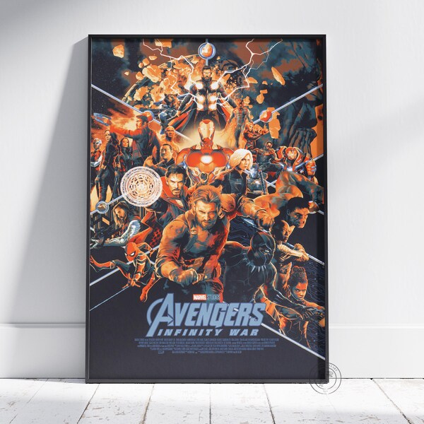 Infinity War Poster - Etsy