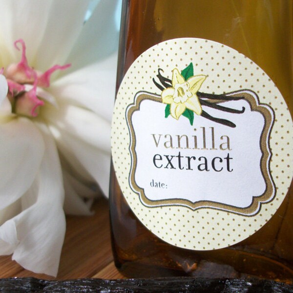Vanilla Labels - Etsy