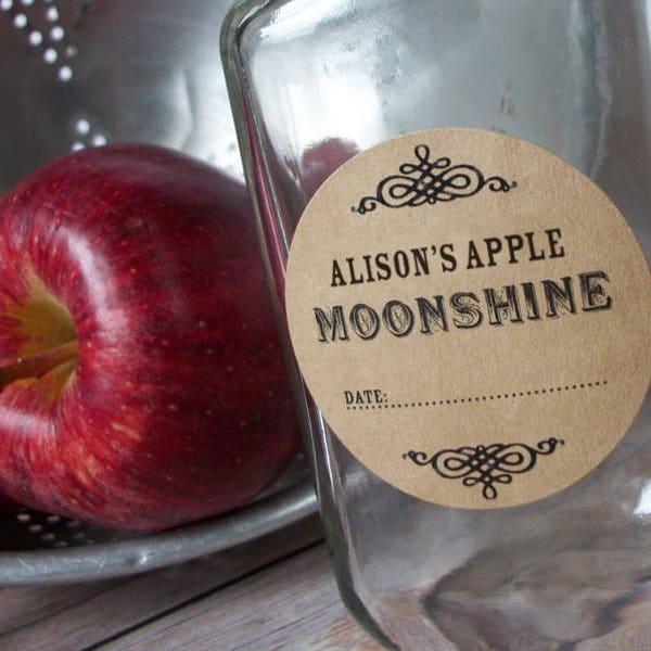 Moonshine Labels - Etsy