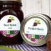 Country Quilt Pickled Beets & Relish Canning Labels Round - Etsy