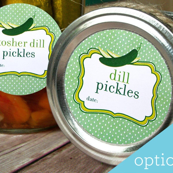 Pickle Labels - Etsy